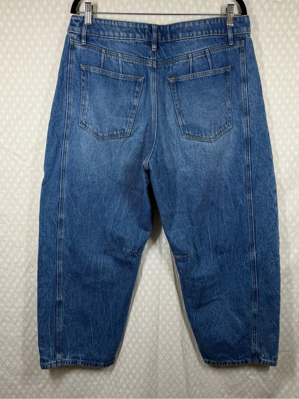 LOFT | Jeans | Loft Rivete Dark Wash High Rise Barrel Jeans | Poshmark